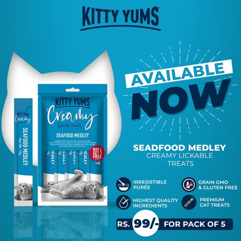 Kitty Yums Creamy Treats - Seafood Medley » Breeders Hub | A Complete ...