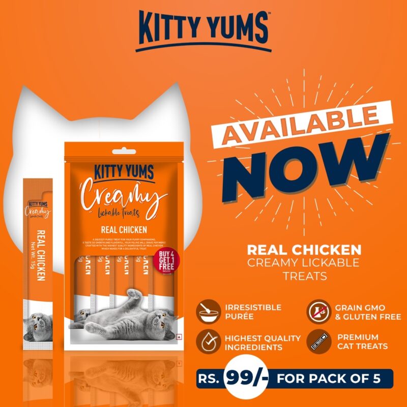 Kitty Yums Creamy Treats - Real Chicken » Breeders Hub | A Complete Pet ...